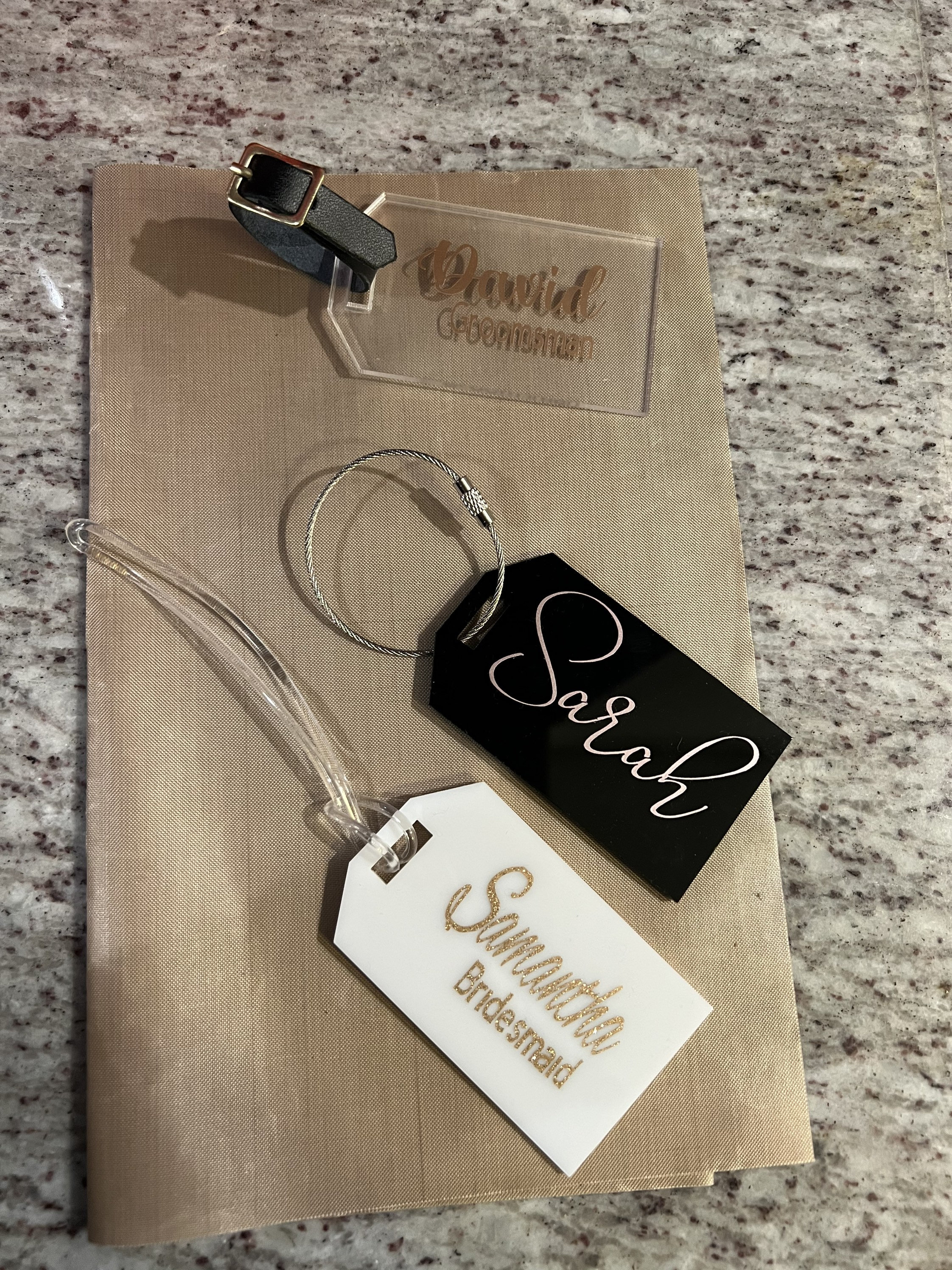 Personalized Luggage Tags Wedding Guest Tags Custom Gift - Etsy