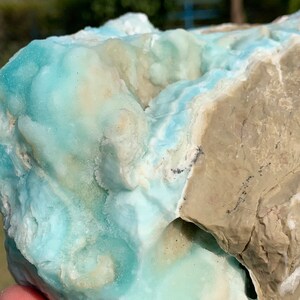 Botryoidal Bubbly Blue Aragonite / Hemimorphite / Smithsonite Specimen ...