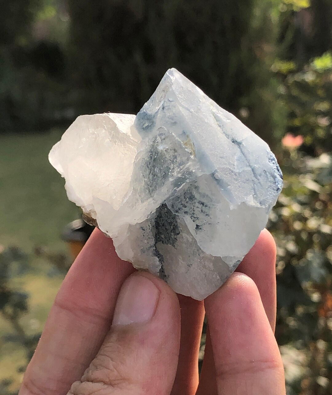 Extremely Rare Blue Quartz / Quartz With Rare Blue Inclusions From ...