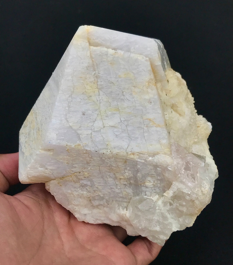 Giant Tetragonal Shape White Feldspar Covered by Cleavelandite - Etsy