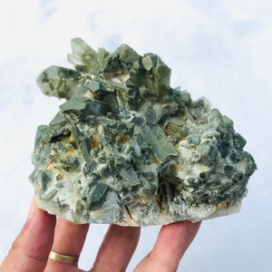 Terminated Green Chlorine Quartz Crystal Specimen, Pakistan - Etsy