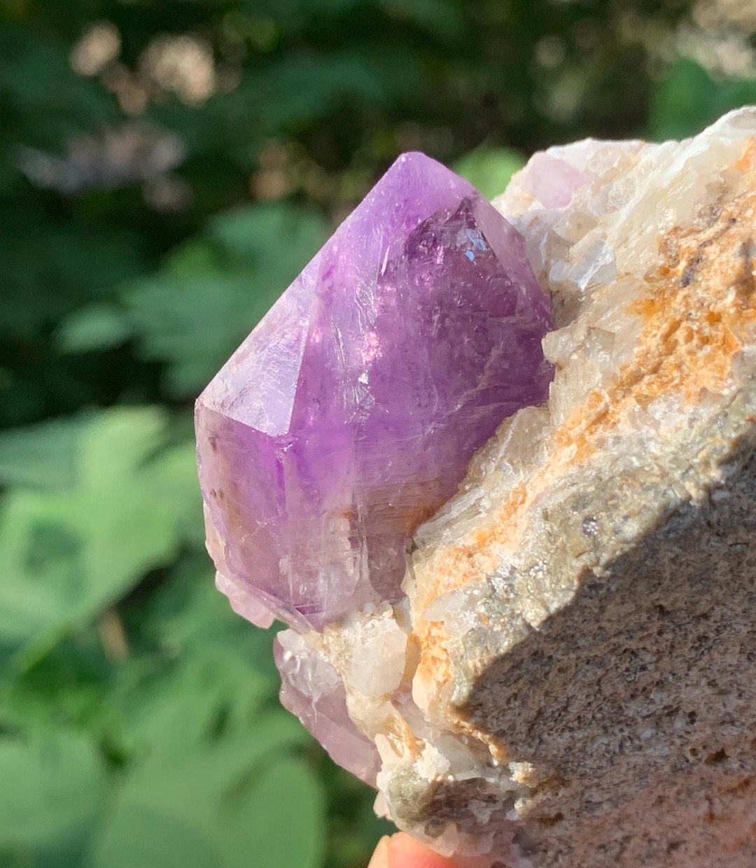 Purple Amethyst Crystal on Matrix Combine Specimen From Skardu Pakistan ...