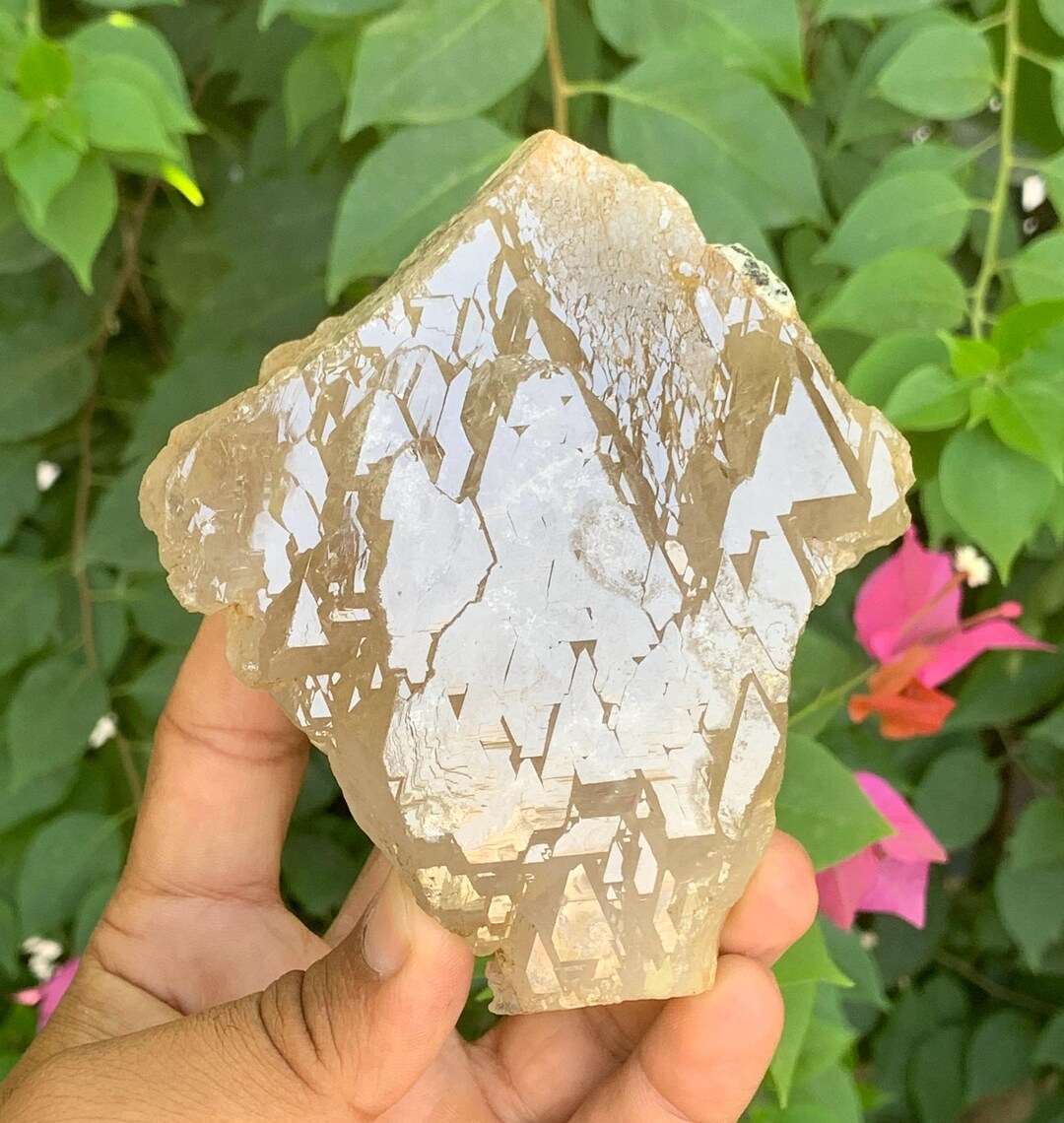 Elestial Smokey Quartz Crystal Having Sharp Lustre From Zagi Mountains ...