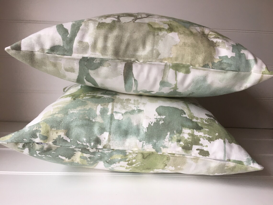Green Tree Cushion Cover Spring Cushion Cover Natural | Etsy UK