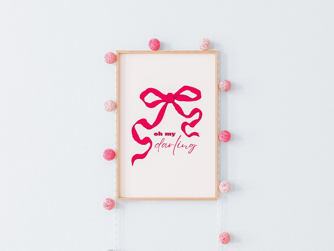 VALENTINE'S DAY PRINTABLE Wall Art Digital Download Valentine's Day Art ...
