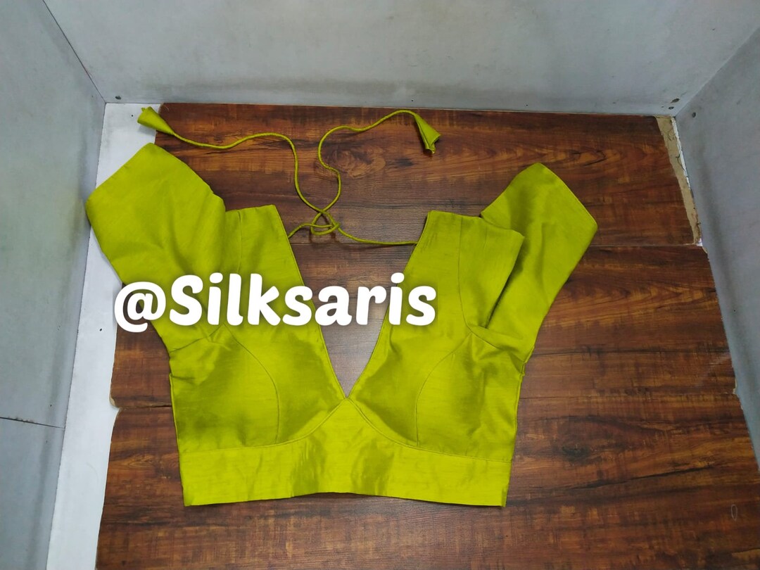 Sabyasachi Deep V Cut Blouse Designer Pattern Beautiful Saree - Etsy