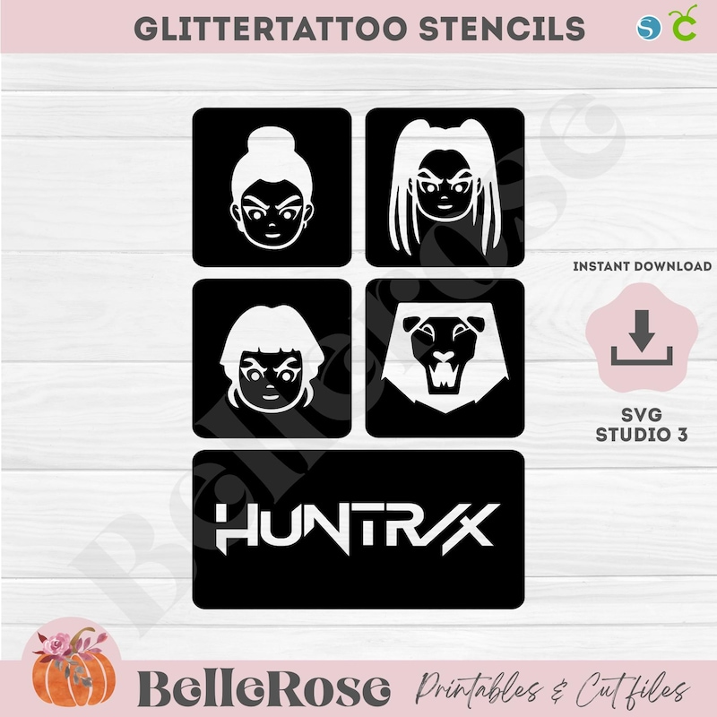 Kpop Demon Hunters Tattoos - Etsy