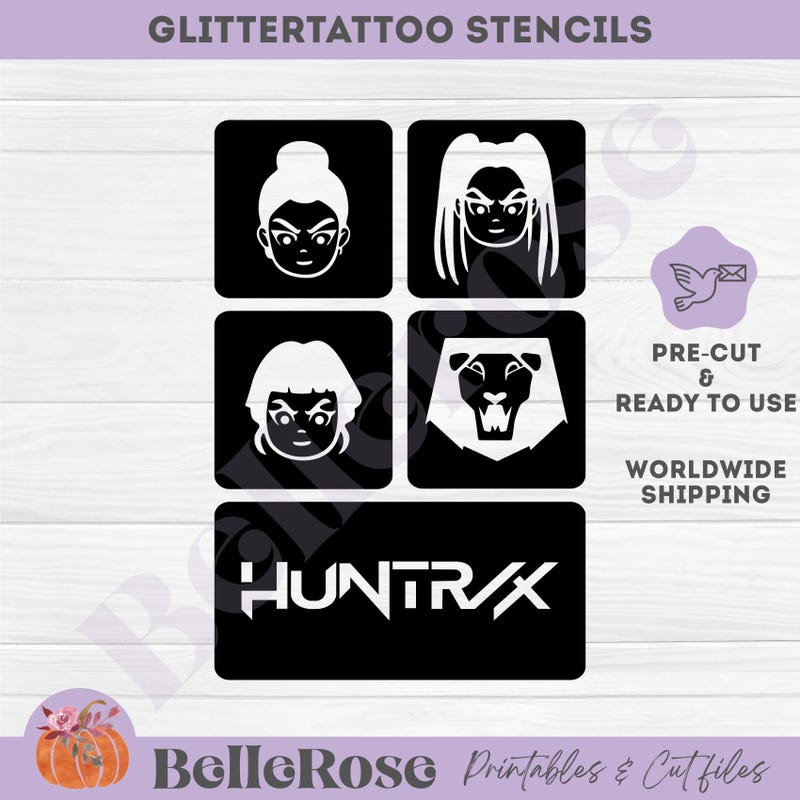 Kpop Demon Hunter Face Paint - Etsy