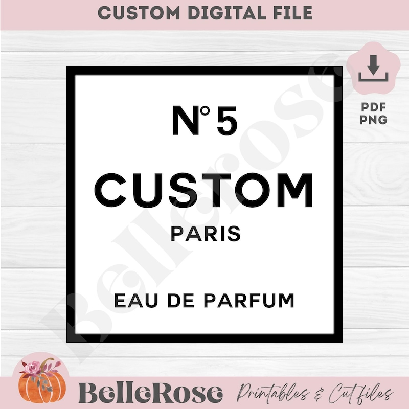 Perfume Logo Stickers - Etsy