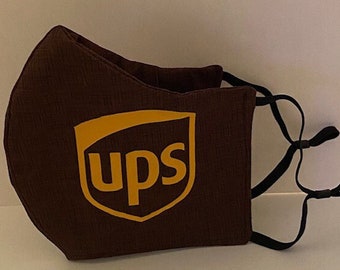 Ups Face Mask | Etsy