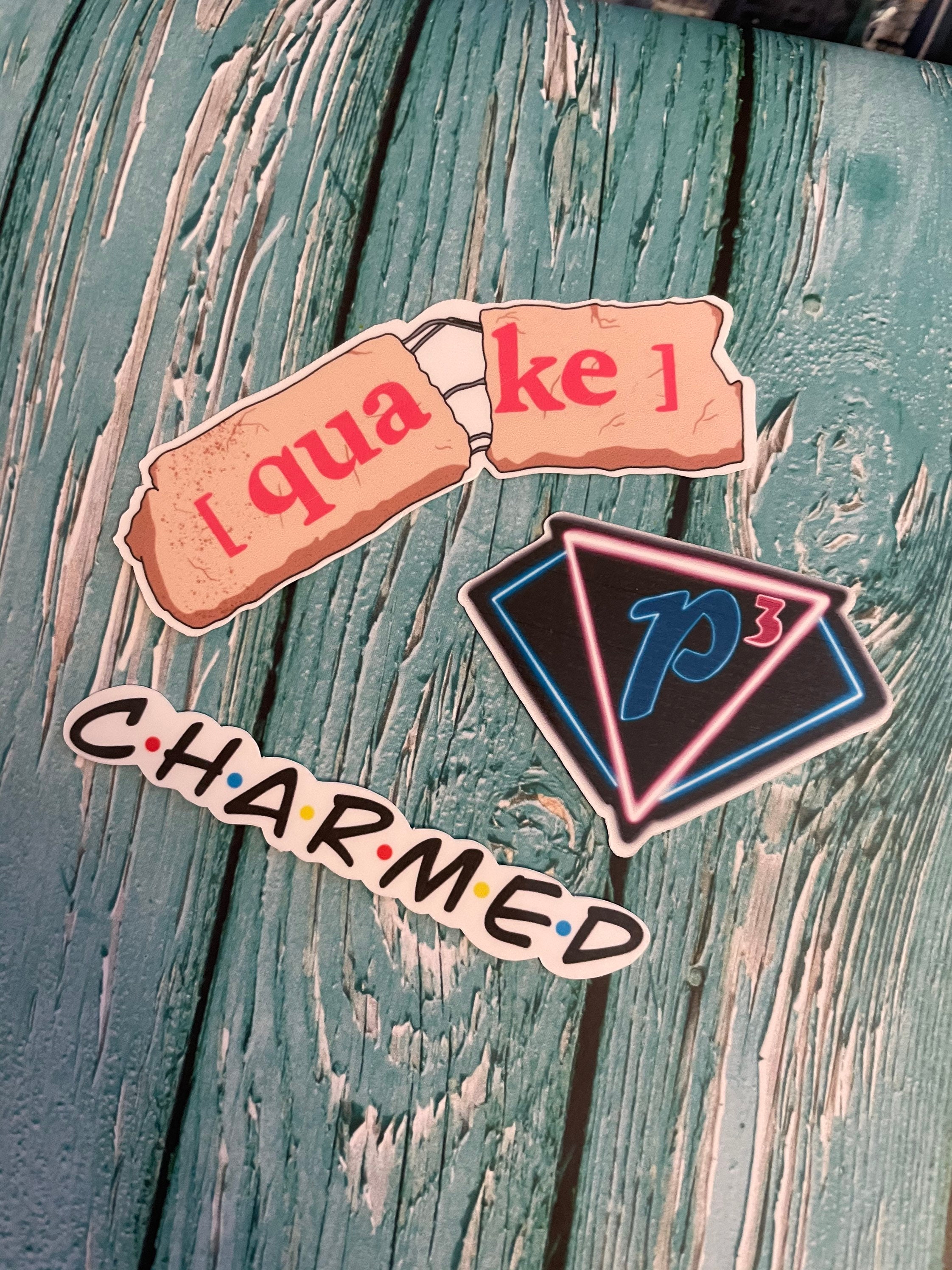 Charmed Sticker Pack Matte Vinyl Sticker Decal For | Etsy