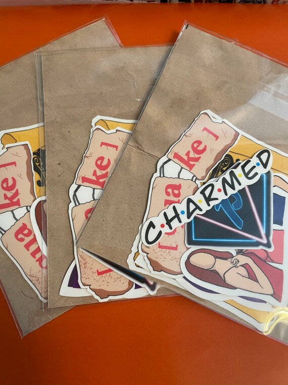 Charmed Sticker Pack Matte Vinyl Sticker Decal for | Etsy