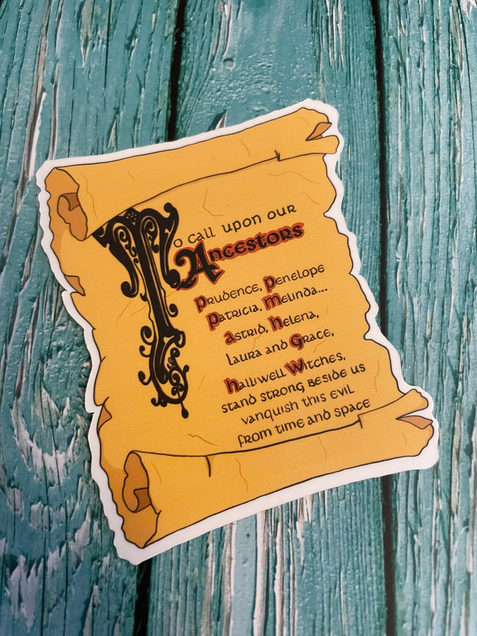 Charmed Sticker Pack Matte Vinyl Sticker Decal for | Etsy