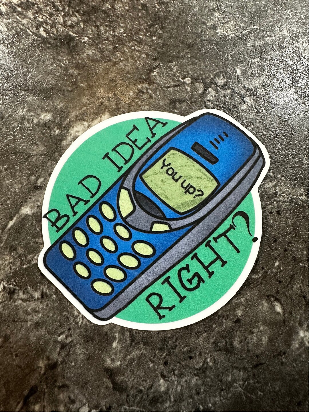 Bad Idea - Olivia Rodrigo Lyric Sticker - Matte Vinyl Sticker - Decal ...