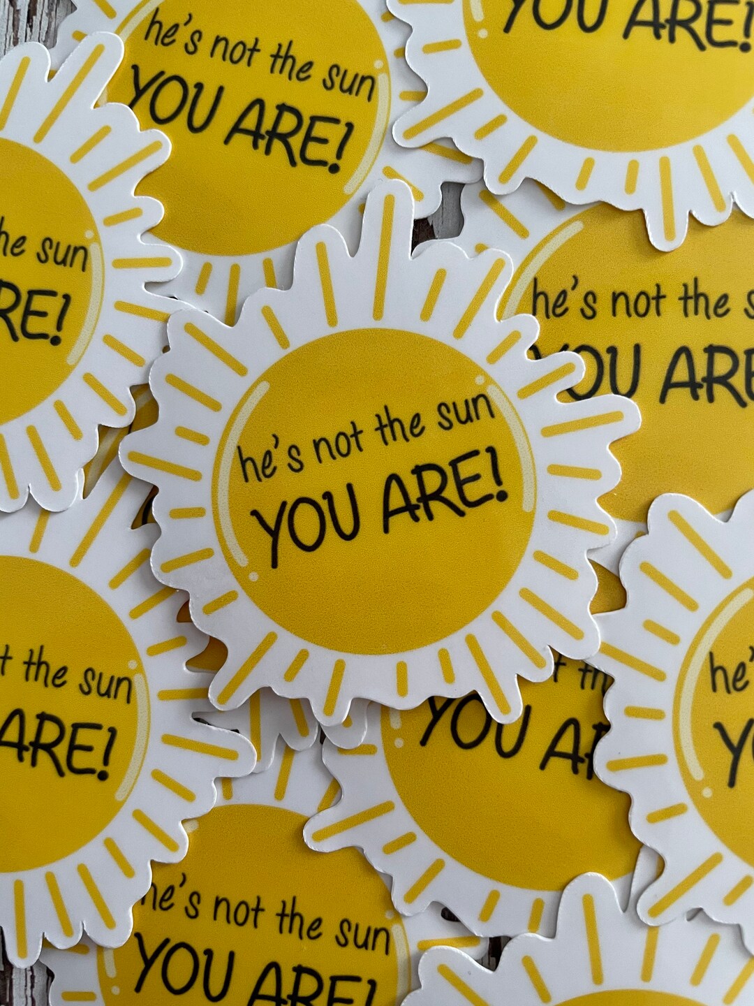 Hes Not the Sun Greys Anatomy Matte Vinyl Sticker Decal - Etsy