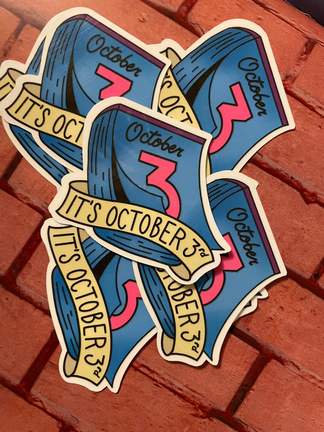 October 3rd Mean Girls Matte Vinyl Sticker Decal for - Etsy