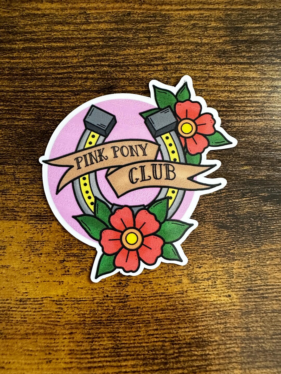 Pink Pony Club - Chappell Roan Lyric Sticker - Matte Vinyl Sticker ...