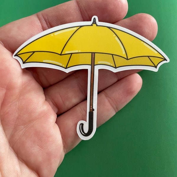 Yellow Umbrella - Etsy