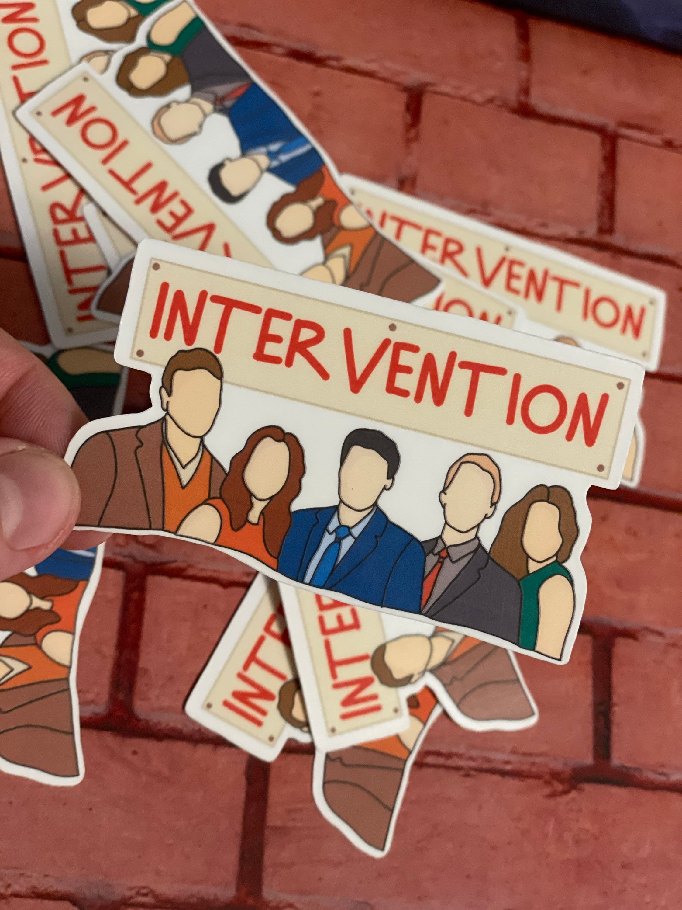 Intervention How I Met Your Mother Matte Vinyl Sticker - Etsy Australia