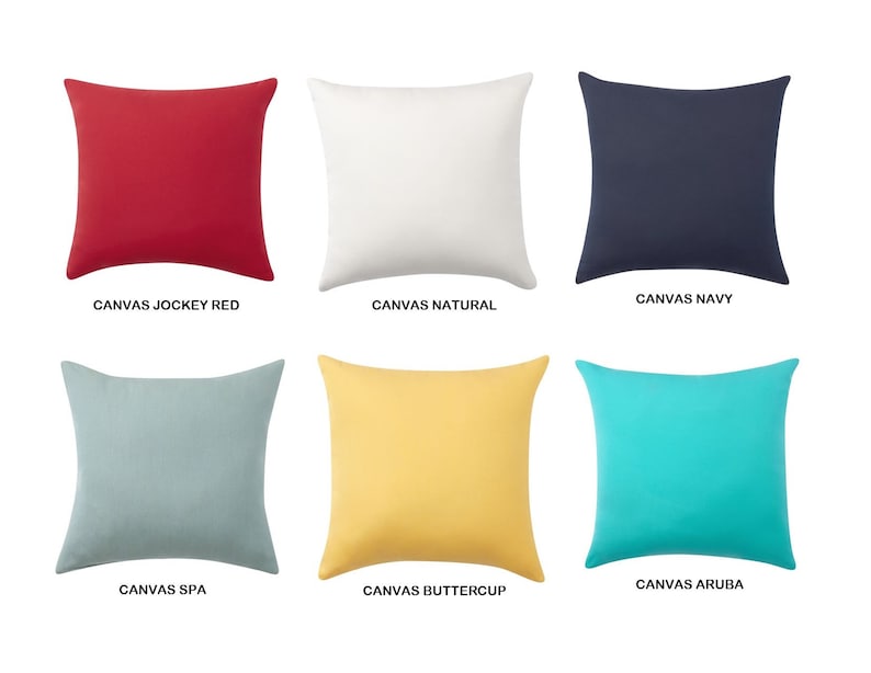 Sunbrella Outdoor Pillow Covers