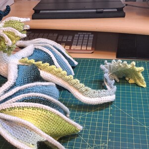 Crochet Dragon the Crowned Dragon - Etsy