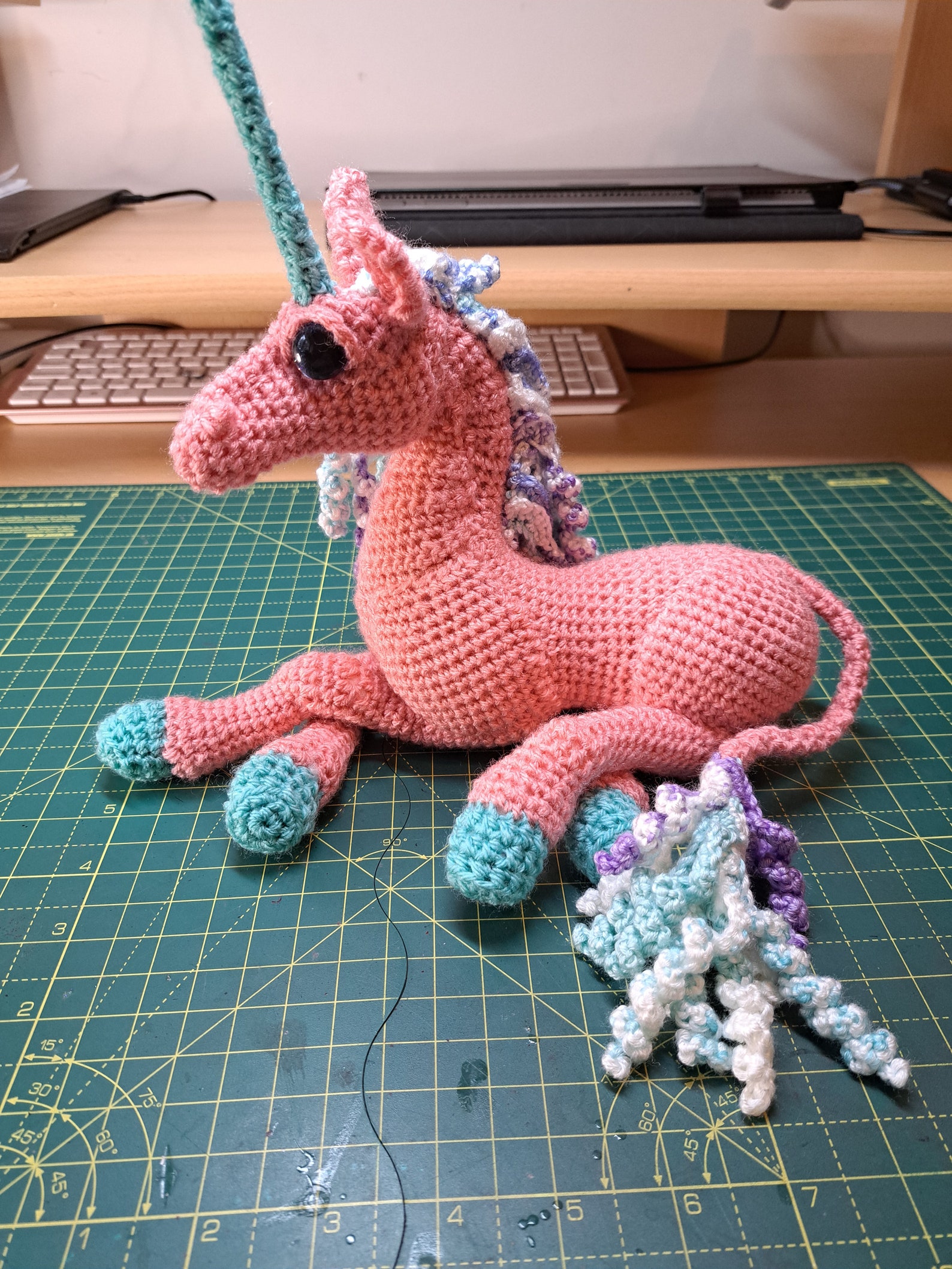Unicorn Crochet (position 1) - Etsy