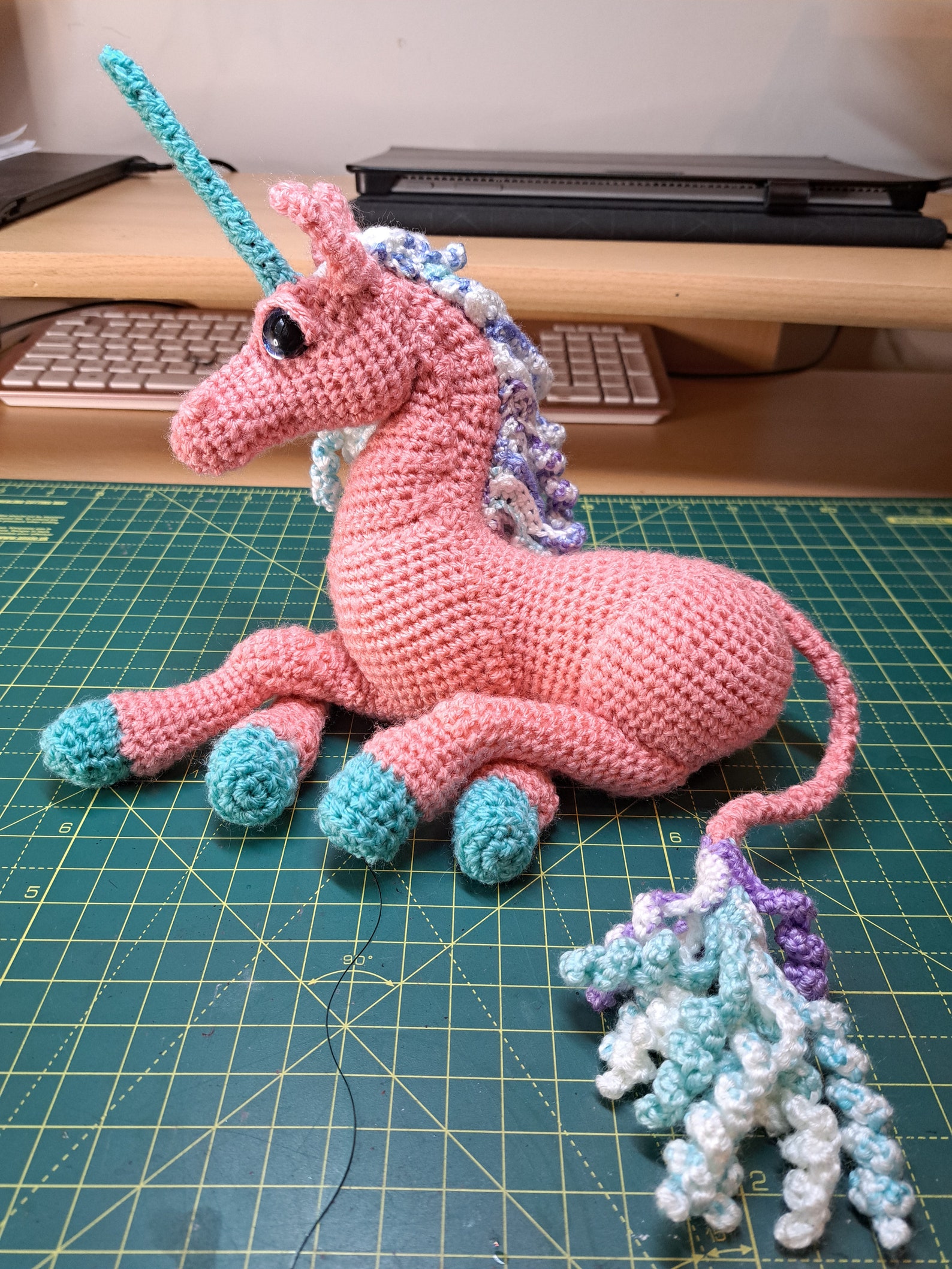 Unicorn Crochet (position 1) - Etsy