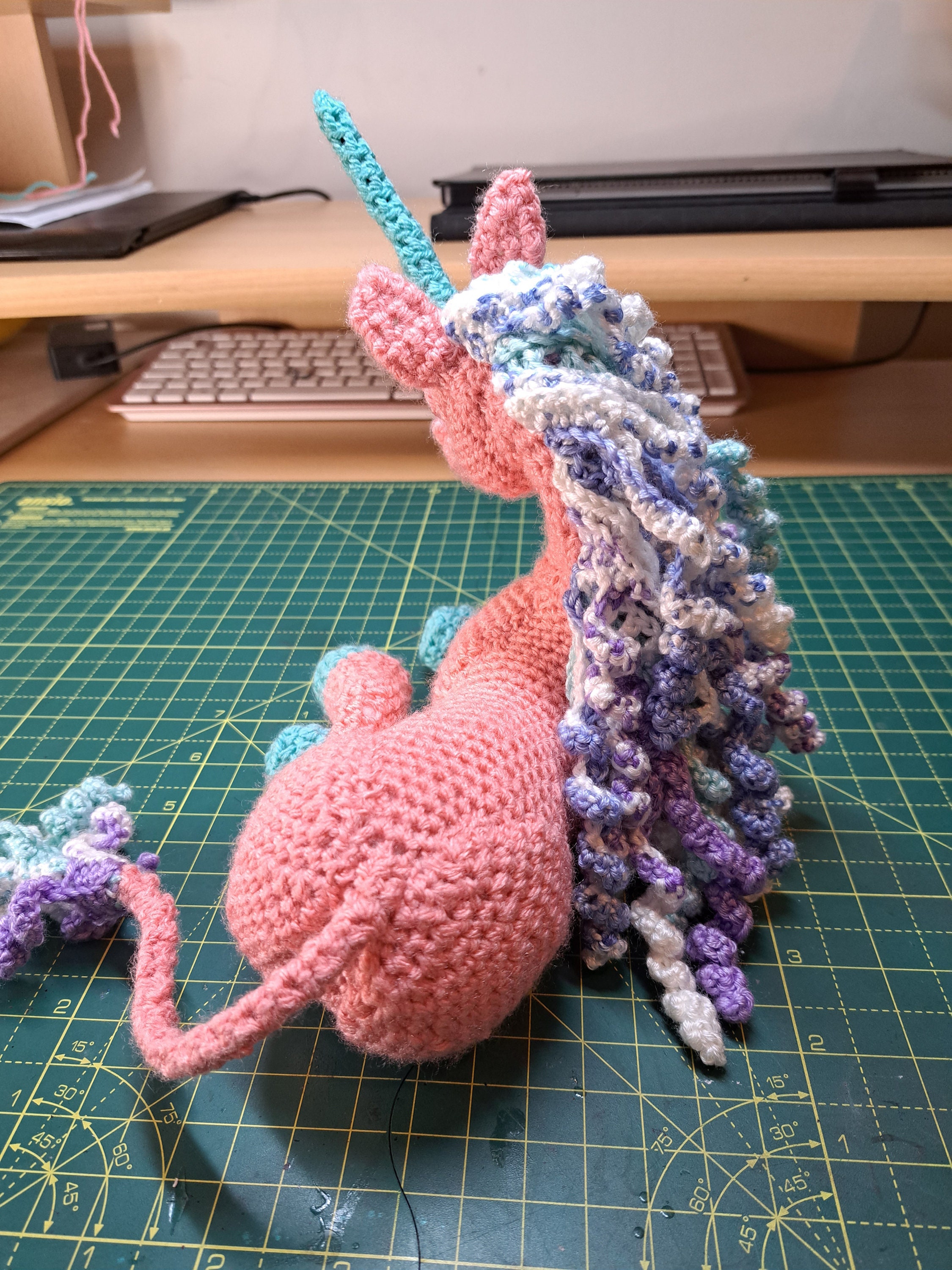 Unicorn Crochet (position 1) - Etsy