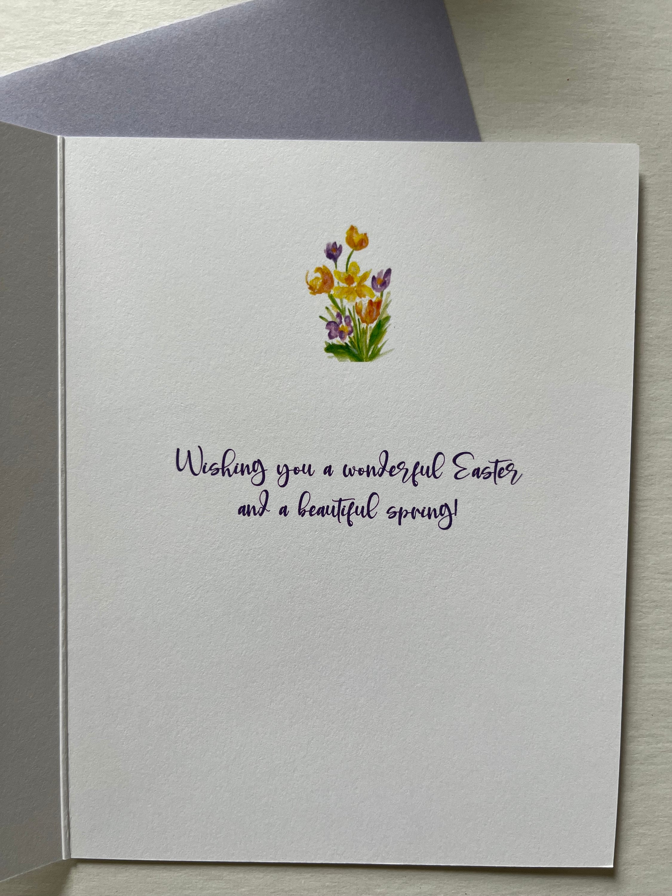 Easter Cards, Spring Flowers, Boxed Easter Cards, Daffodils, Tulips ...