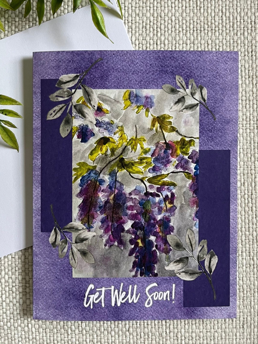 Get Well Cards, Purple Flower, Purple Get Well Cards, Greeting Cards ...