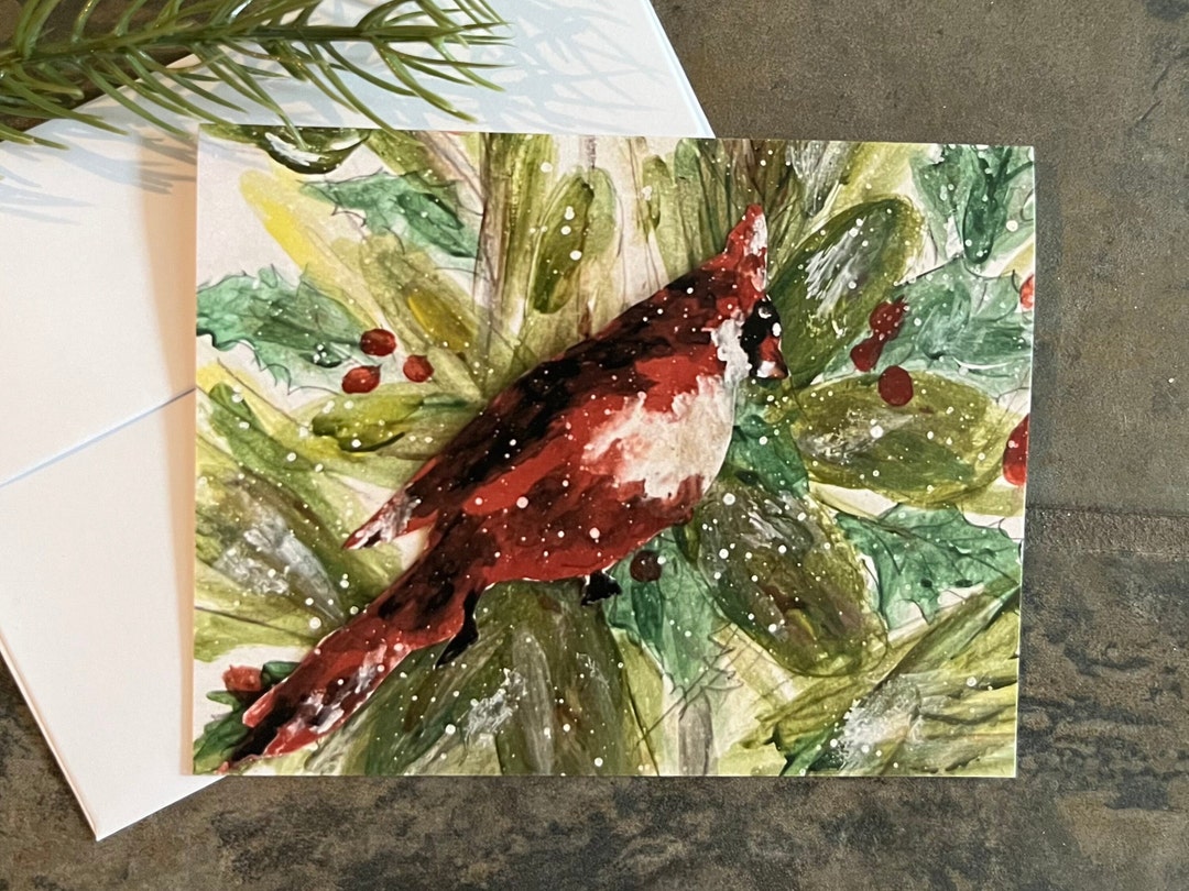 Note Cards, Cardinal, Cardinal Cards, Blank Note Cards, Red Cards ...