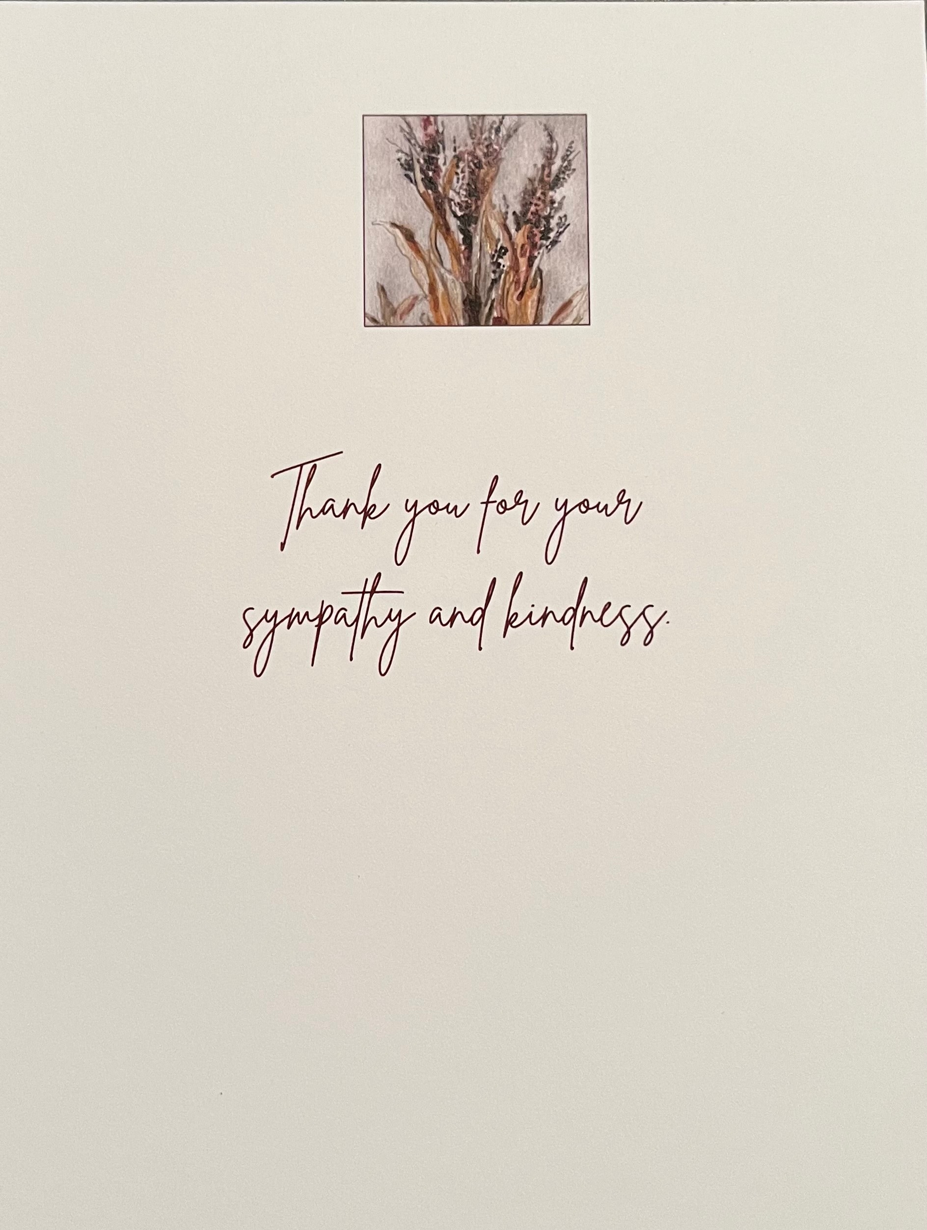 Sympathy Thank You Note, Boxed Sympathy Notes, Funeral Acknowledgment ...