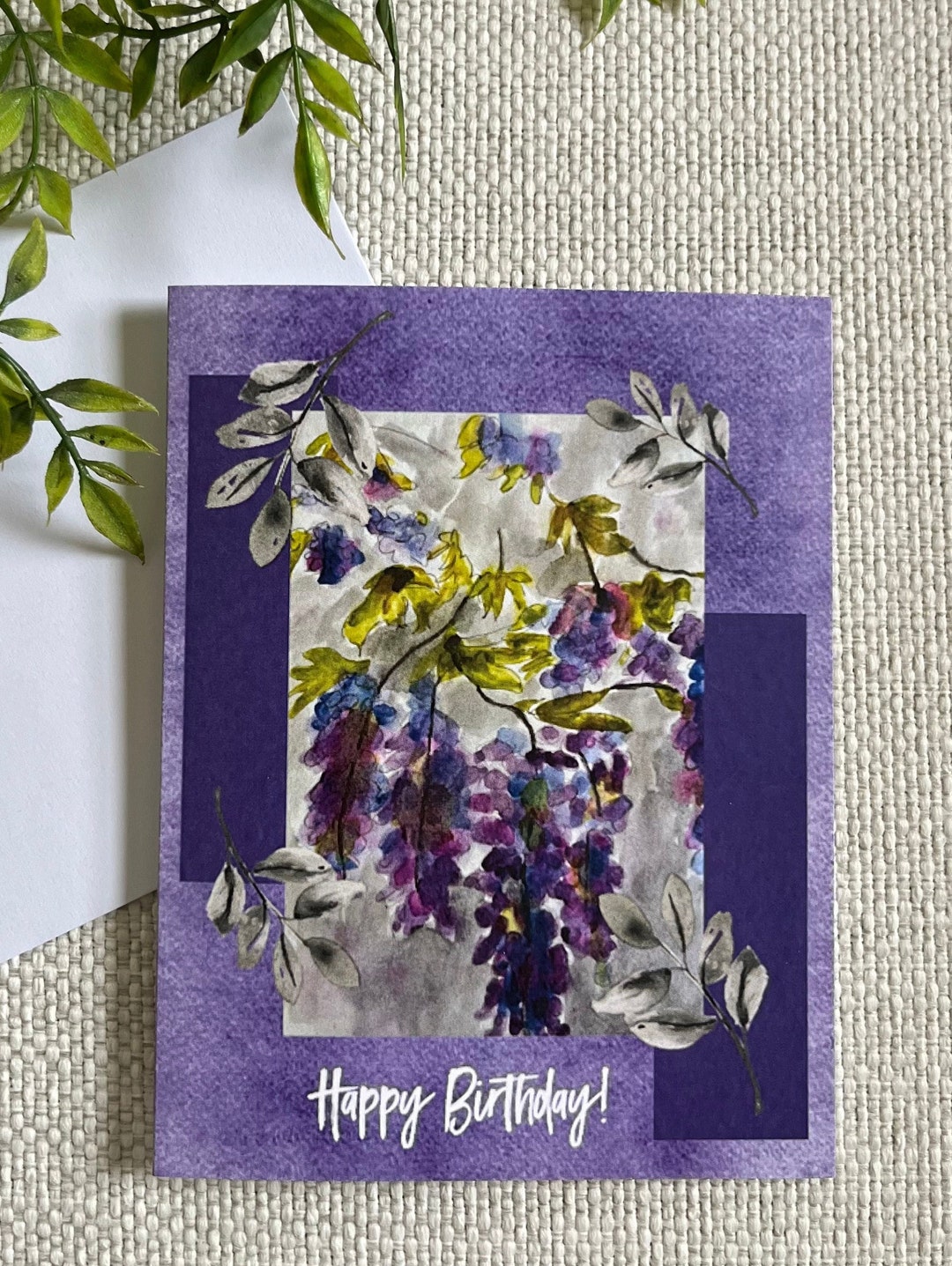 Birthday Cards, Purple Flower, Purple Birthday Cards, Greeting Cards ...