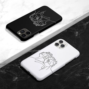 Call Me by Your Name iPhone Case, Line Art iPhone Case, White iPhone ...