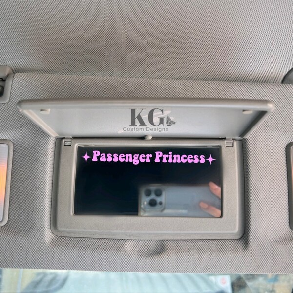 Passenger Princess Car Decals - Etsy Ireland