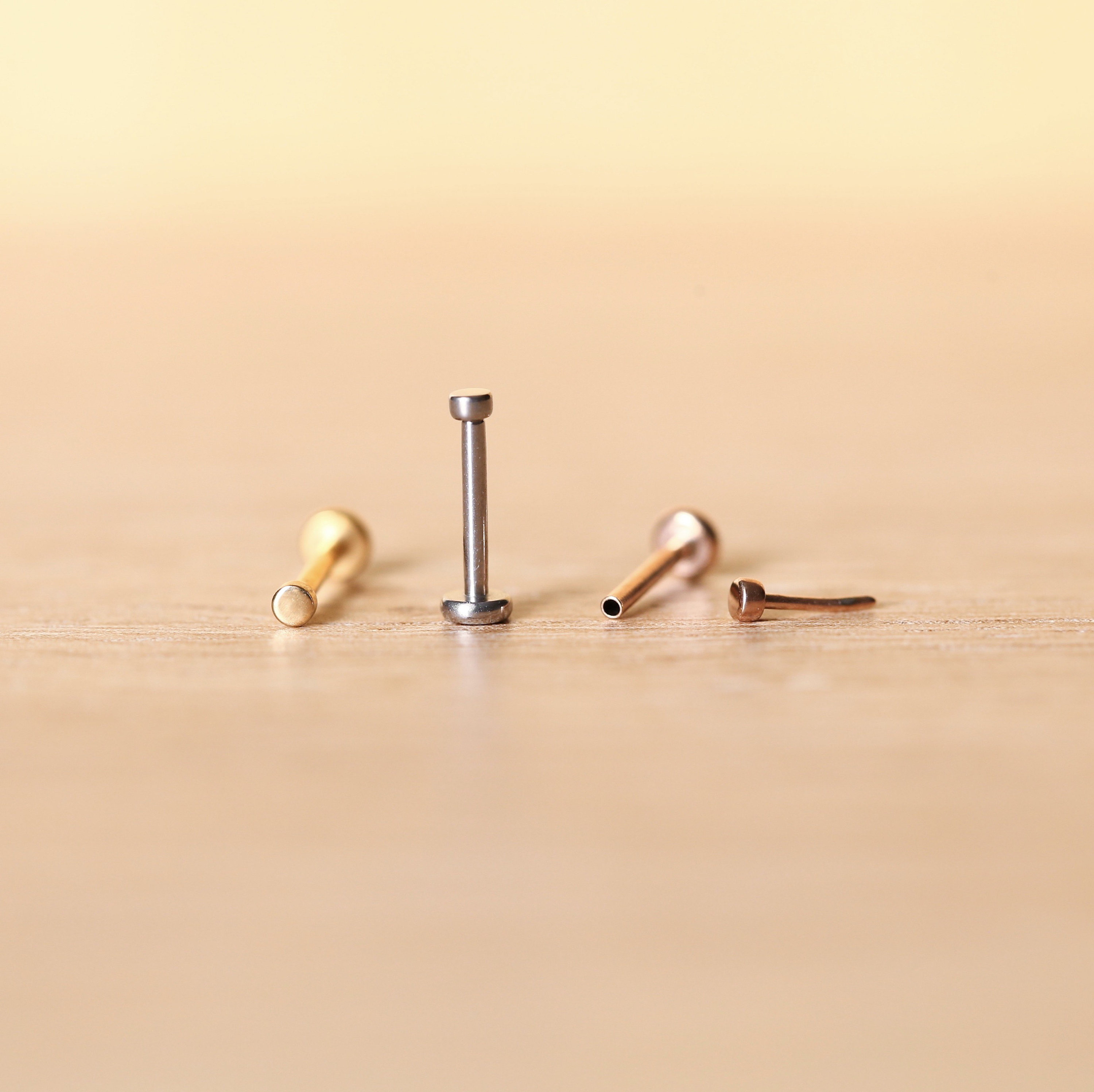 1.5mm Super TINY DISC Threadless Stainless Steel Piercing | Etsy