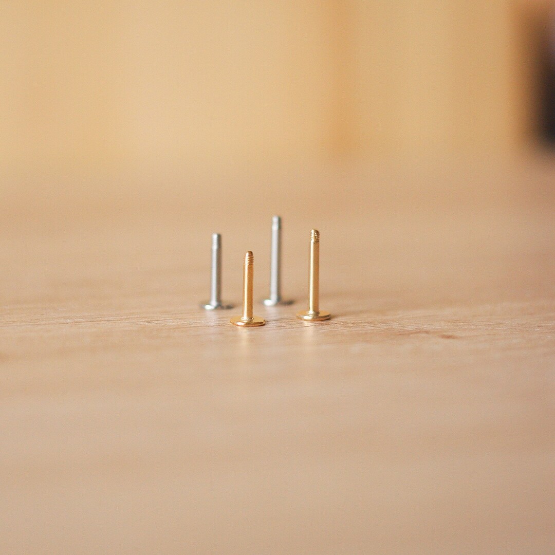 16G Externally THREADED Back Replacement - Stainless Steel Externally ...