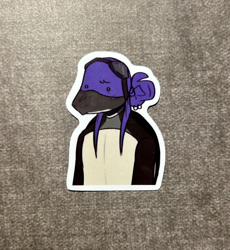 Mutant Chompy, Aberration Turtle Stickers - Etsy