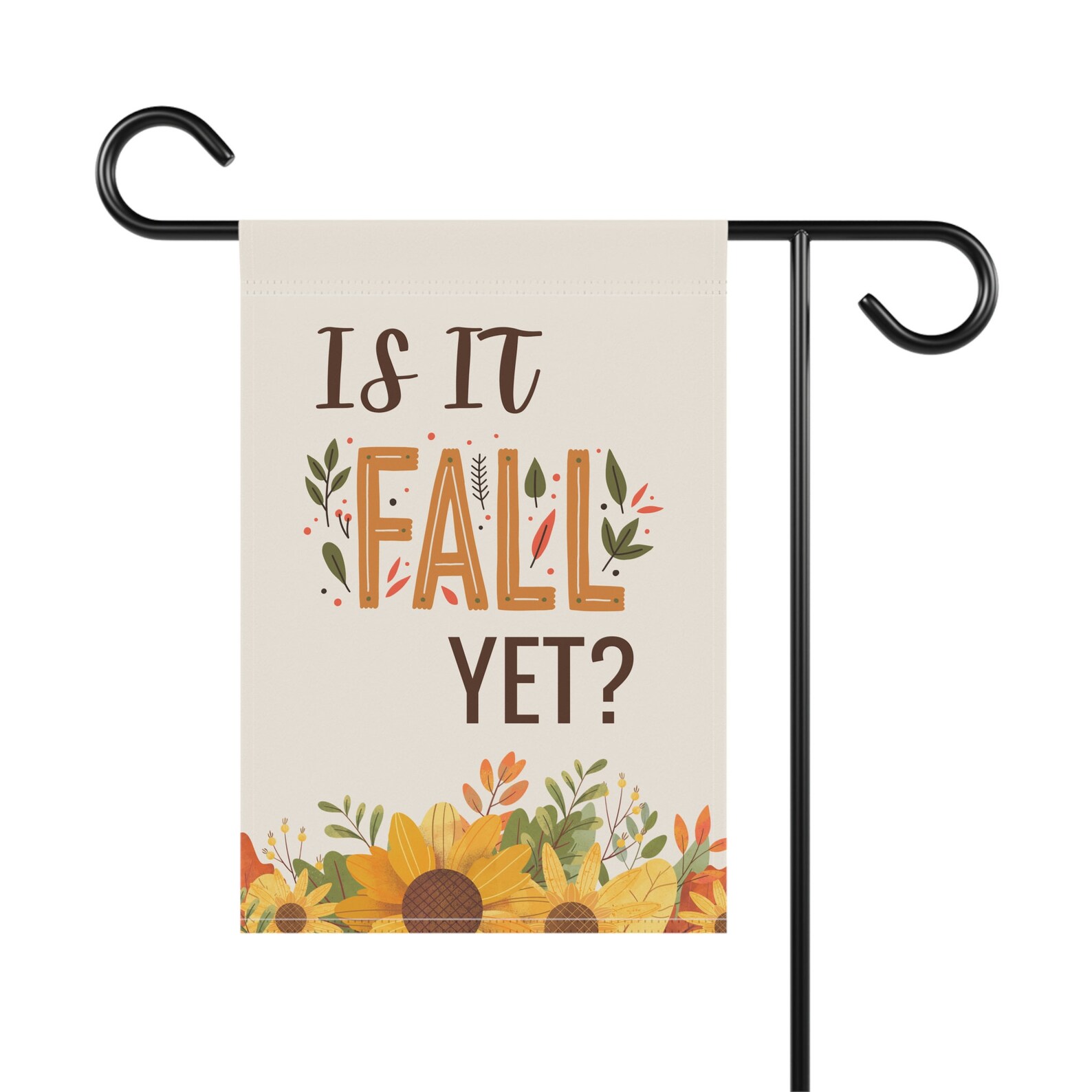 Is It Fall Yet? Funny Garden & House Flag and Banner - Etsy