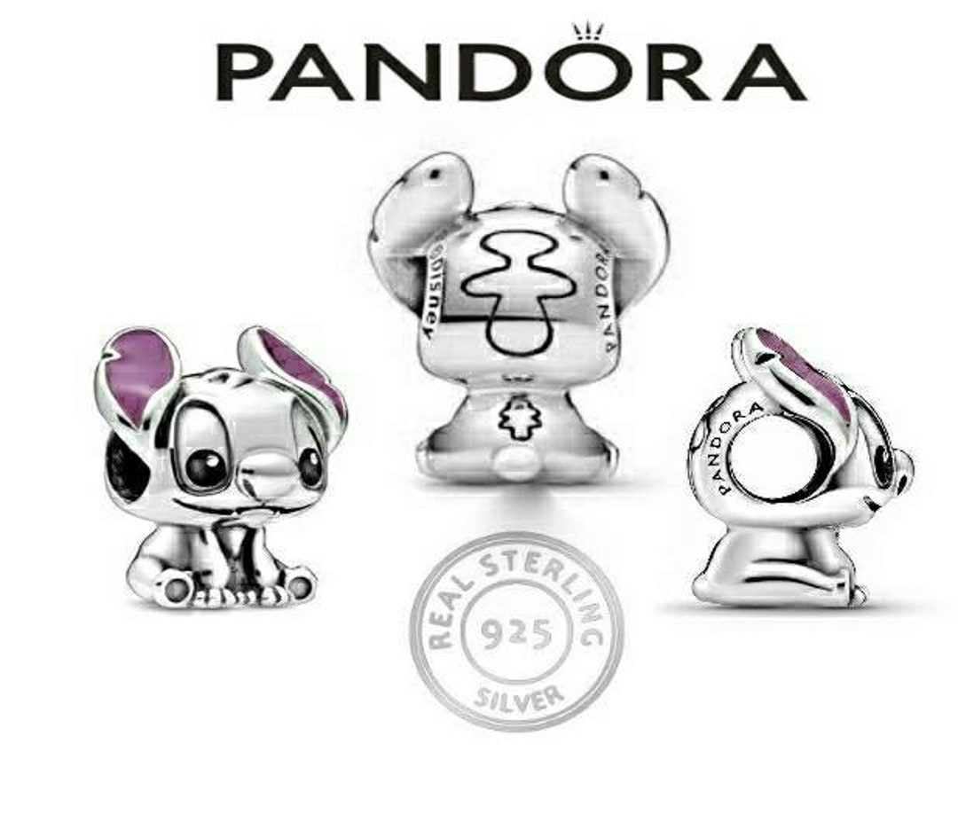 Genuine Disney's lilo & Stitch Pandora Charm Fine Sterling Silver ...