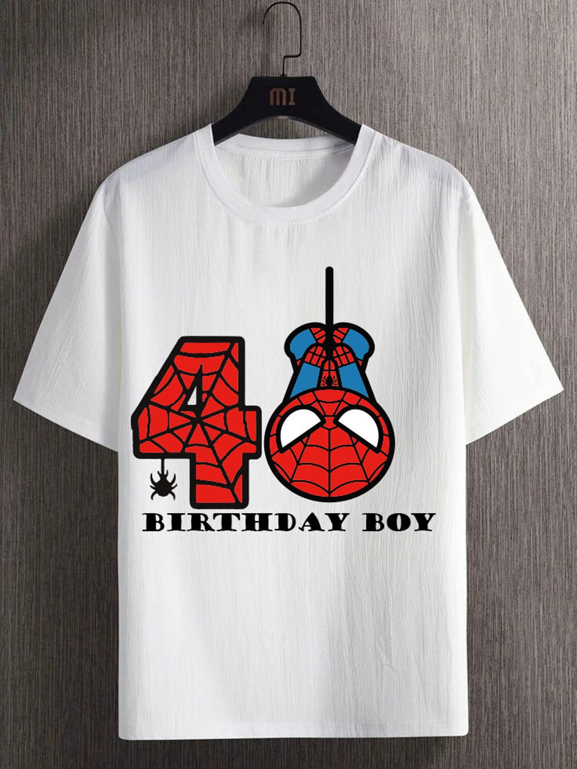 Spiderman 4th Birthday SVG Spiderman Birthday Boy PNG File for T-shirt ...