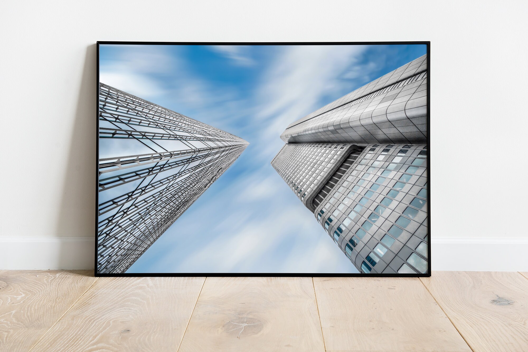 Frankfurt Skyscrapers, Printable Wall Art, Digital Download ...