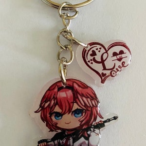 Hololive Vtuber Keychain 6th Gen Holox Chibi Kiyori Iroha La+darkness ...