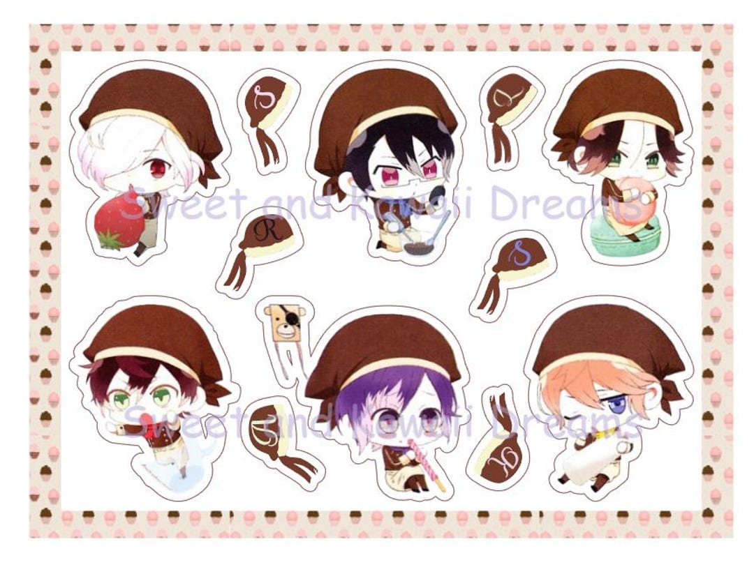 Digital Stickers Otome Game Anime Diabolik Lovers Sakamaki Mukami ...