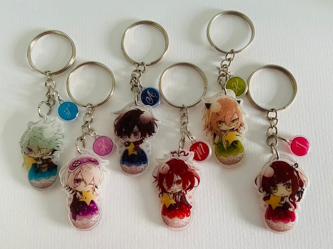 Chibi Keychain Cxm Necklace X Malice Takeru Kei Aiji Mineo Kageyuki ...
