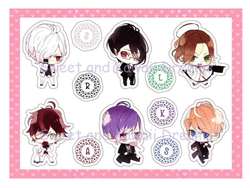Digital Stickers Otome Game Anime Diabolik Lovers Sakamaki Mukami ...