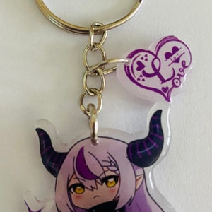 Hololive Vtuber Keychain 6th Gen Holox Chibi Kiyori Iroha La+darkness ...