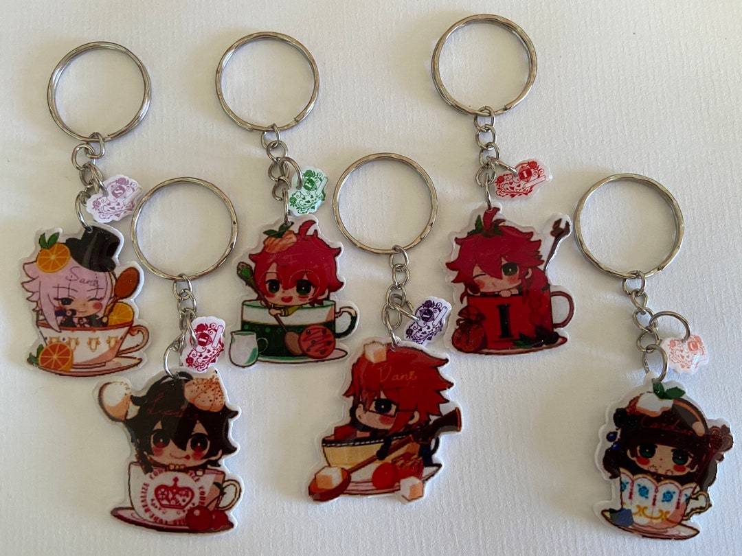 Chibi Code Realize Otome Anime Keychain Saint Germain Lupine Fran Van ...