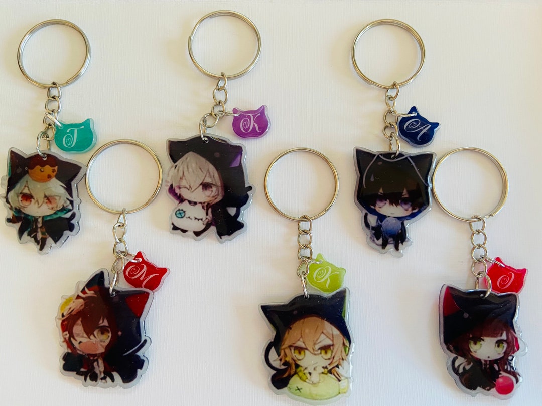 Cxm Chibi Keychain Necklace X Malice Kittens Takeru Kei Aiji Mineo ...