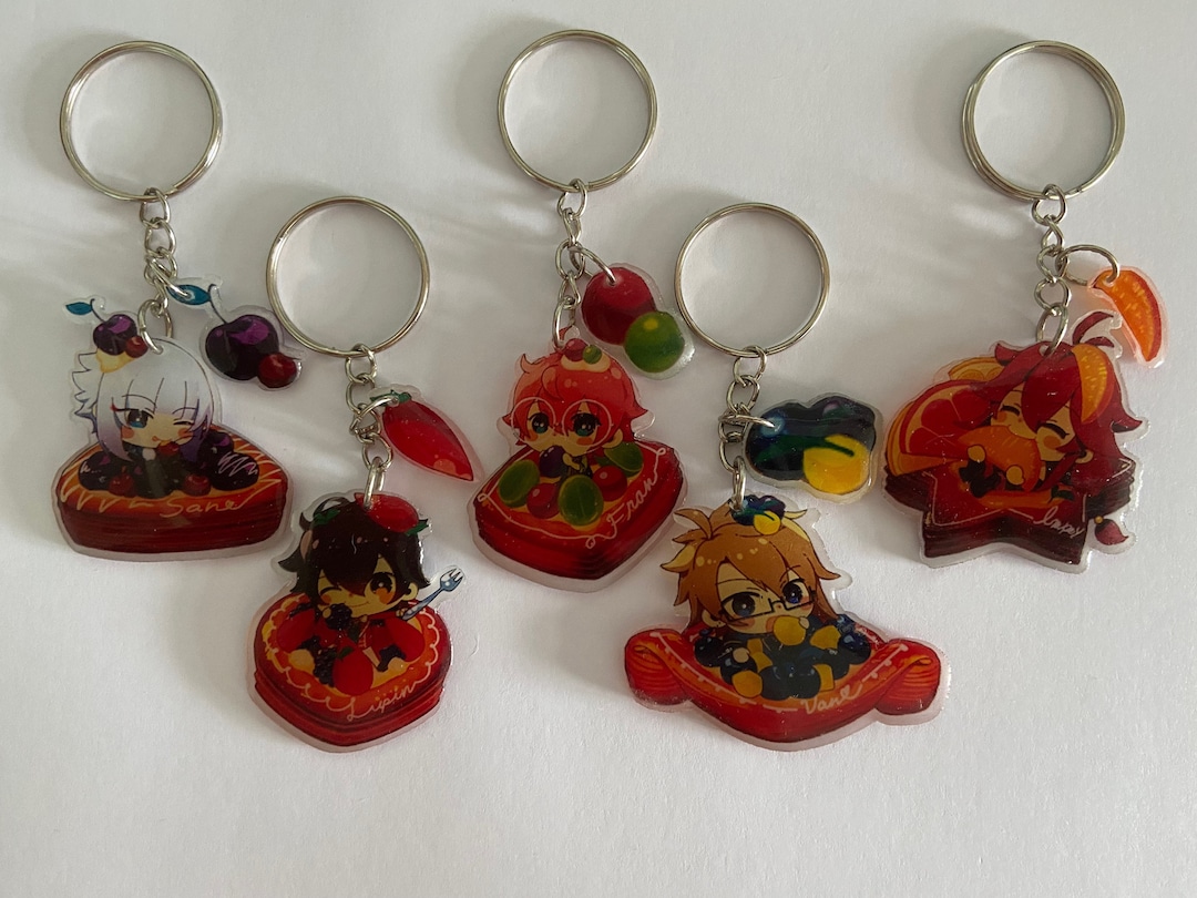 Keychains Code Realize Chibi Anime Manga Otome Game Saint Germain ...